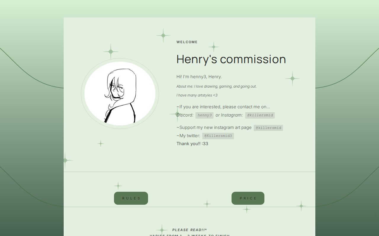 Henry's Commision